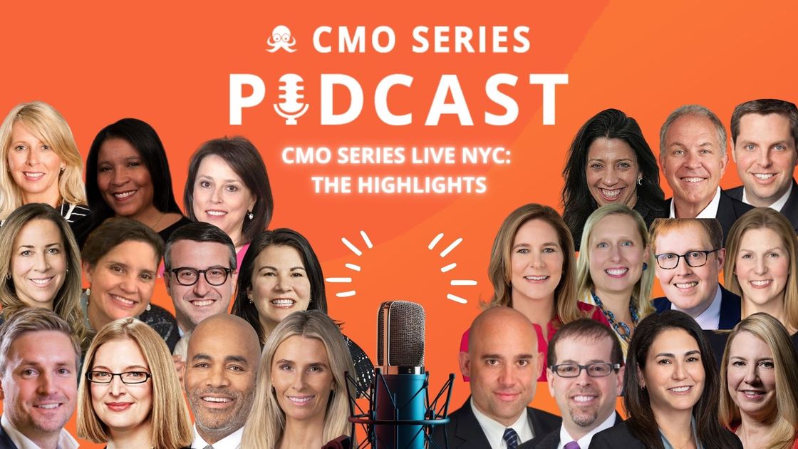 CMO Series Podcast Special - The Highlights from CMO Series Live in New York, Natasha Sandamas ...