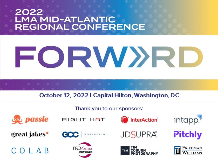 4 key takeaways from the LMA Mid-Atlantic Conference 2022, Eugene McCormick