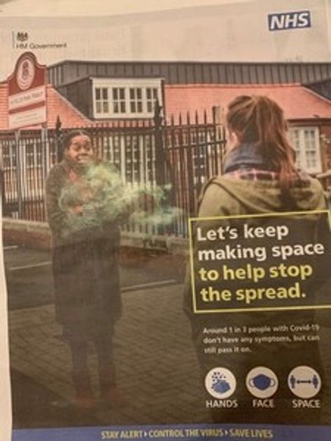 NHS ad touches the raw nerve of race, Brinsley Dresden