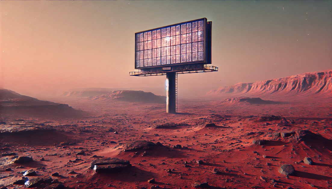 Hoping to Advertise on Mars?, Jeff Greenbaum