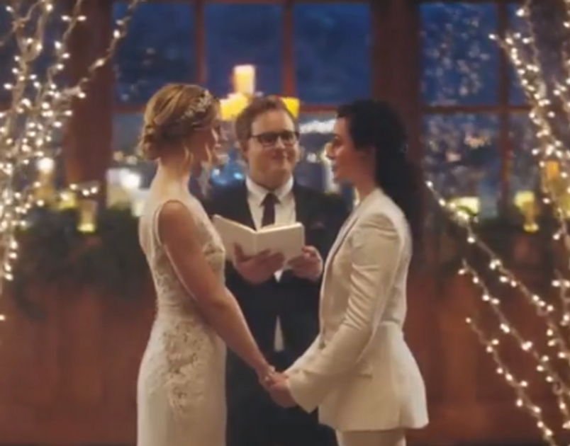 Hallmark Apologizes for Pulling Commercials That Show Brides Kissing ...