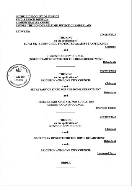 Suspended quashing orders and rolling judicial review as a means of ...