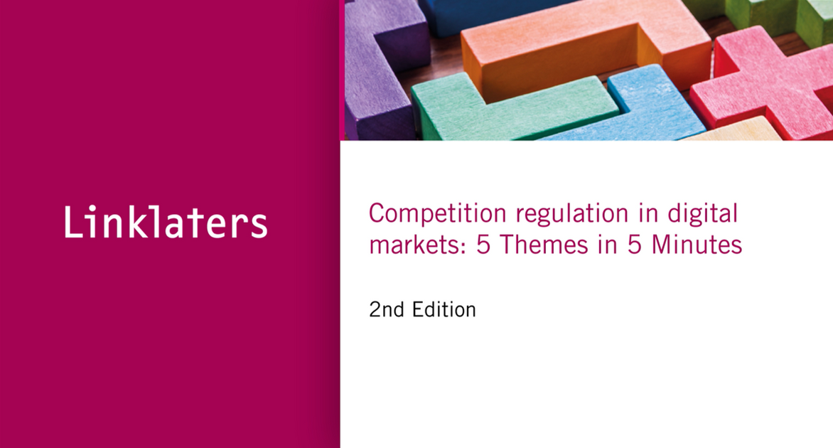 Watch: Competition regulation in digital markets - five themes in five ...