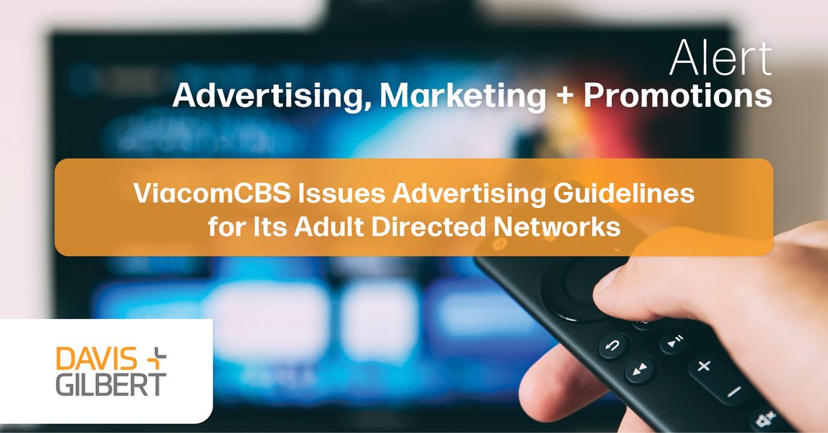 ViacomCBS Issues Advertising Guidelines for Its Adult Directed Networks ...