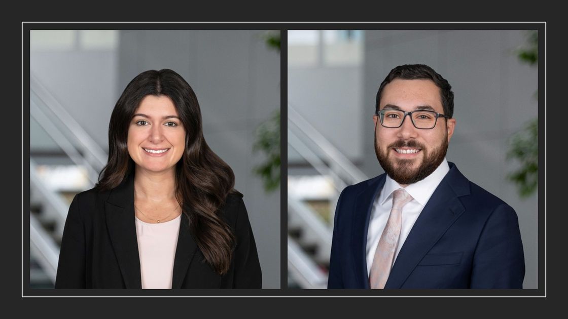 Colligan Law Welcomes Barres, Taboni, as Associate Attorneys, Colligan Law