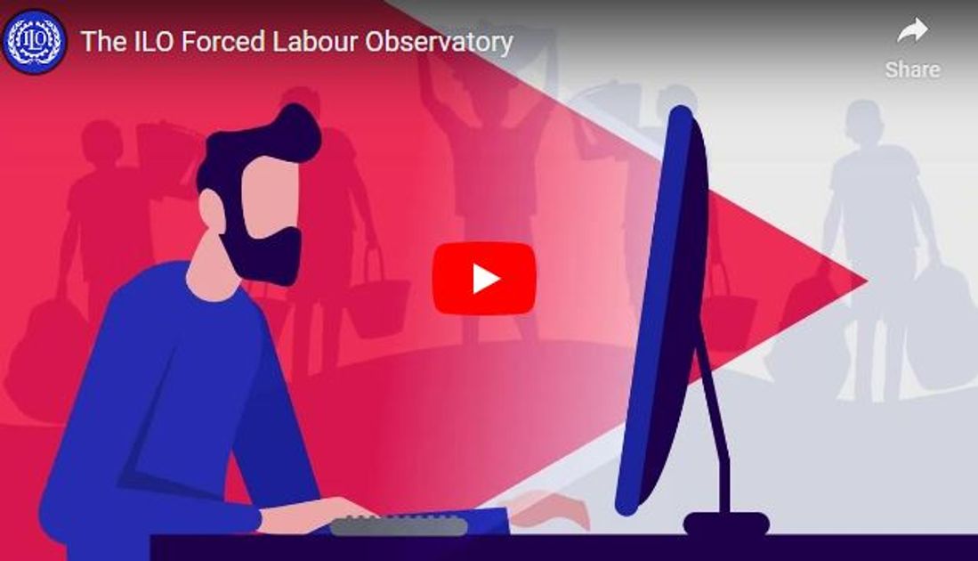 The ILO launches a forced labour observatory, Mark Temme
