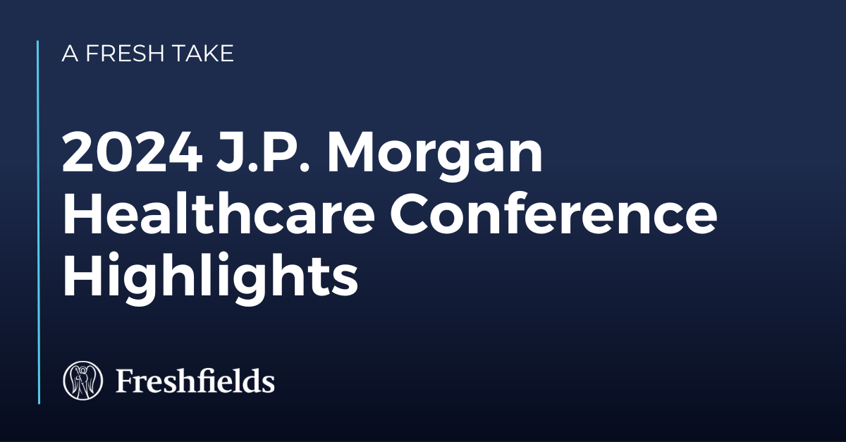 2024 J.P. Morgan Healthcare Conference Highlights, Adam Golden, Vinita ...