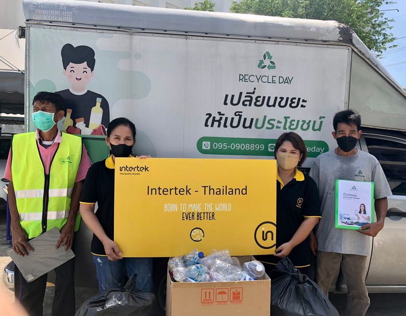 INTERTEK THAILAND partners with Recycle Day to Support Sustainable ...
