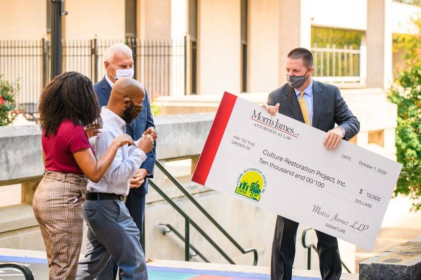 Morris James Donates $10,000 to Culture Restoration Project – Morris ...